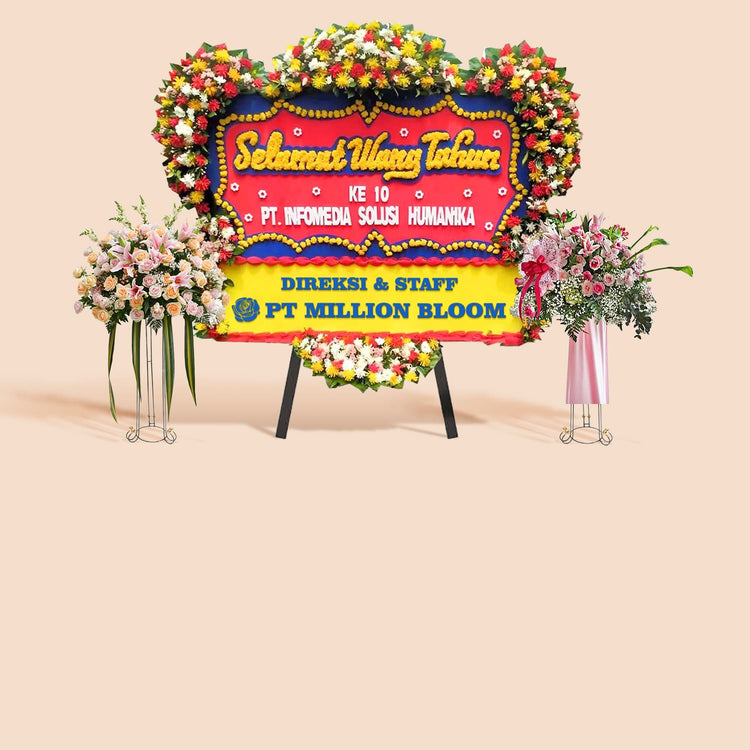 Jual Papan Bunga Murah Online - Buka 24 Jam | Million Bloom