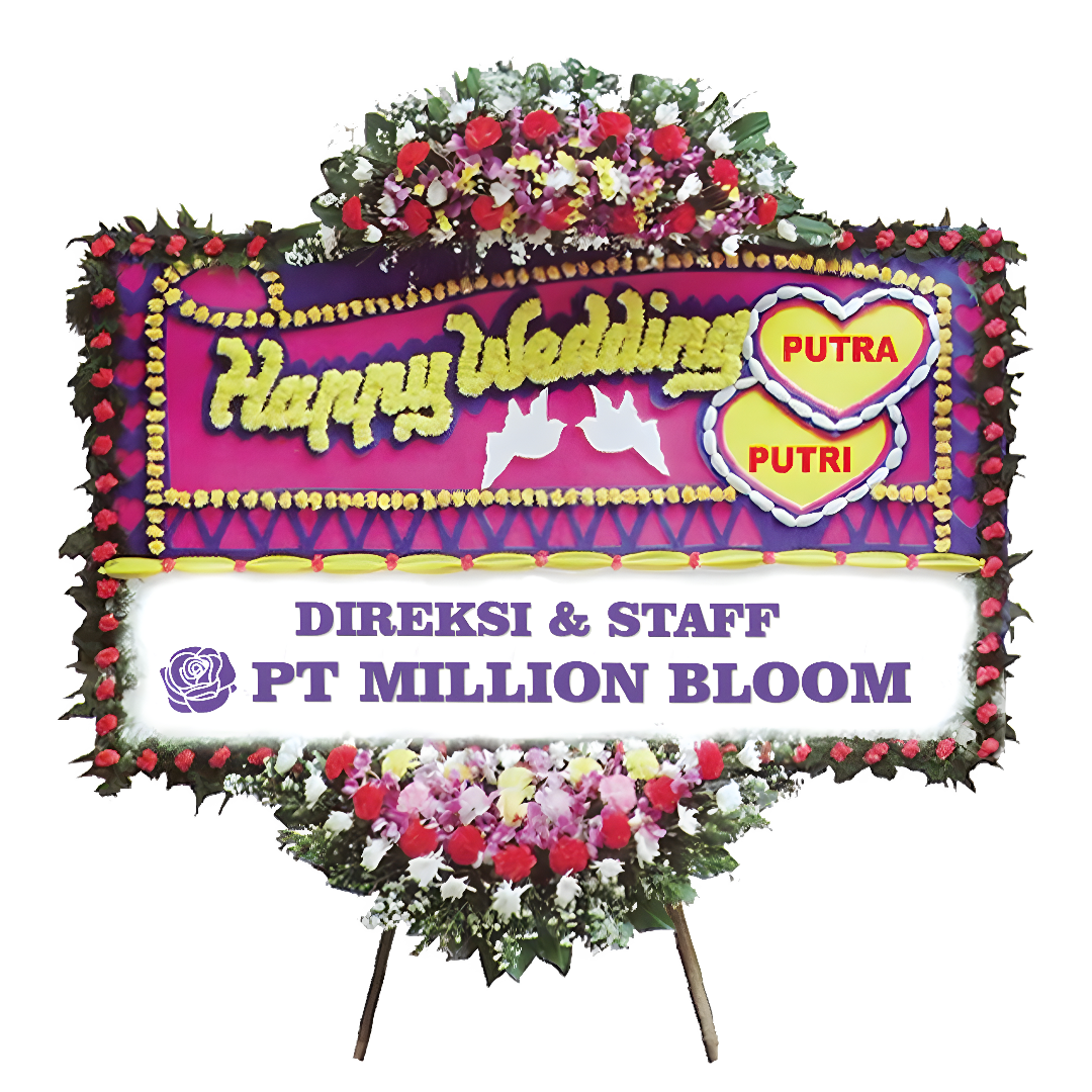 Jual Become One Bunga Papan Harga Terbaik Desember 2023 | Million Bloom